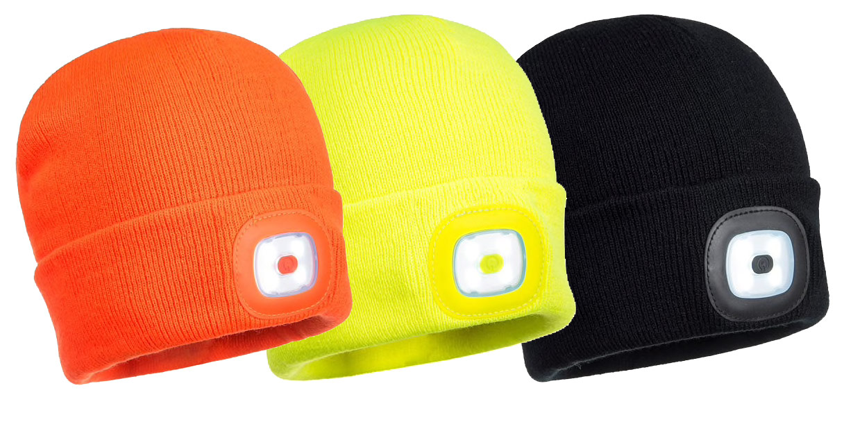 Introducing: LED Head Light Beanie - Safety Smart Gear