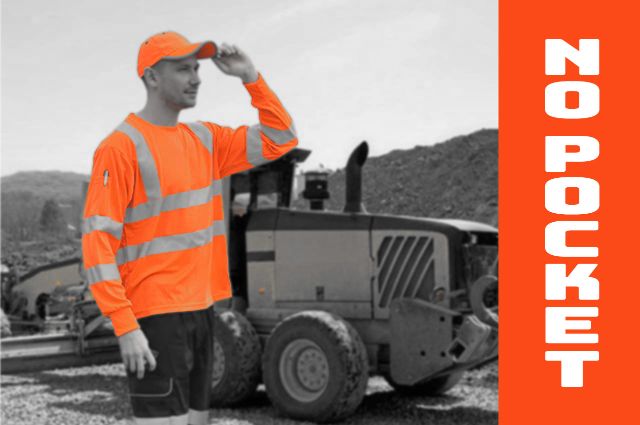 No Pockets Safety T-Shirts and Polos - Safety Smart Gear