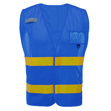 GSS Non-ANSI Enhanced Visibility Blue Mesh Vest 3113