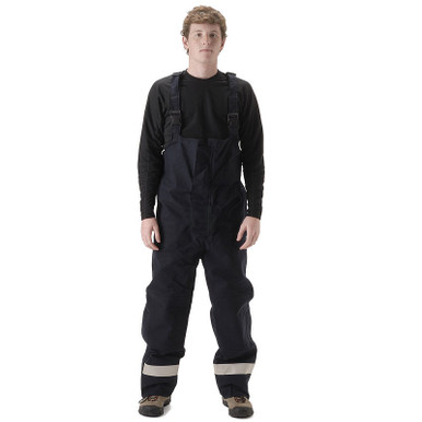 NASCO FR ASTM F1891 MP3 Arc Flash Fire Nomex Navy Made in USA Bib ...