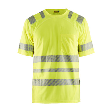 Blaklader Class 3 Hi Vis Yellow Short Sleeve T-Shirt 349010113300