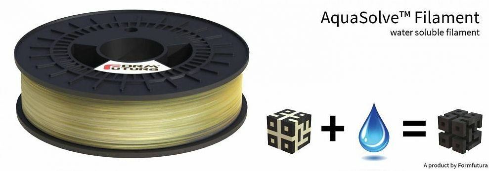 PVA Support Filament AquaSolve - PVA 2.85mm Natural 300 gram 3D Printer ...