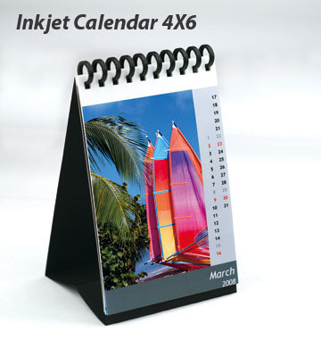 DIY Inkjet Calendar 4x6 Size (MI-InkjetCalendar4x6) shop at AUSTiC SHOP