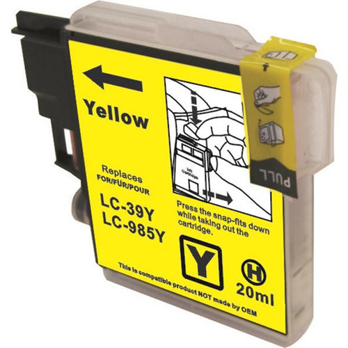 LC39 Compatible Yellow Cartridge (PB-39Y) shop at AUSTiC SHOP