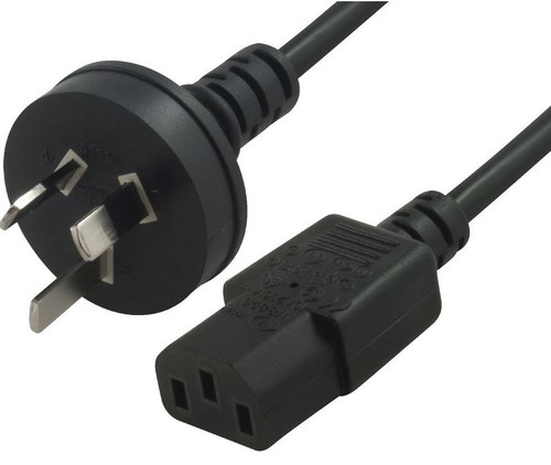 CABAC AU Power Cable 2m - Male Wall 240v PC to Power Socket 3pin to ICE ...