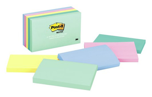 Post-It Notes 655-AST Pack of 5 (D-PI655AST) shop at AUSTiC SHOP