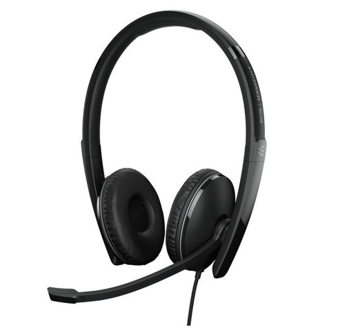 SENNHEISER | On-ear double-sided USB-A headset in-line call control ...