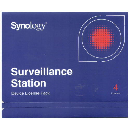 SYNOLOGY Surveillance Device License Pack For Synology NAS - 4 ...