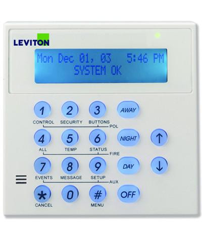 LEVITON SECURITY & AUTOMATION OMNI CONSOLE KEYPAD WITH SPEAKER MIC ...