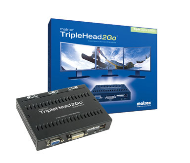 Matrox TripleHead2Go Digital Edition External Multi-Display Adapter (MA ...