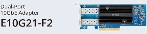 Synology Dual-Port 10GbE Adapter E10G21-F2 , 5 year, Note - Check ...