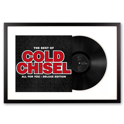 Framed Cold Chisel the Best of Cold Chisel Double Vinyl Album Art (IW ...