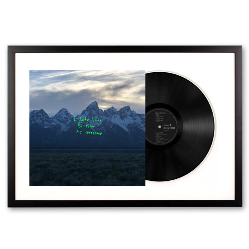 Framed Kanye West - Ye - Vinyl Album Art (IW-UM-6778469-FD) shop at ...