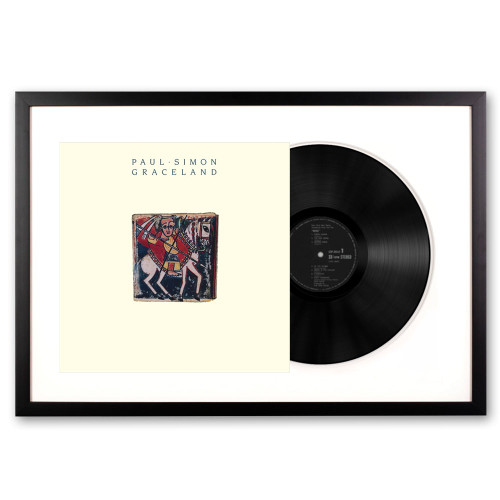 Framed Paul Simon Graceland Vinyl Album Art (IW-SM-88985422401-FD) shop ...