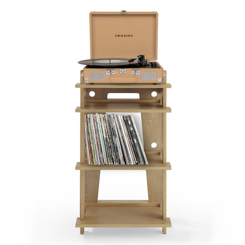 Crosley Cruiser Bluetooth Portable Turntable - Light Tan + Crosley SOHO ...