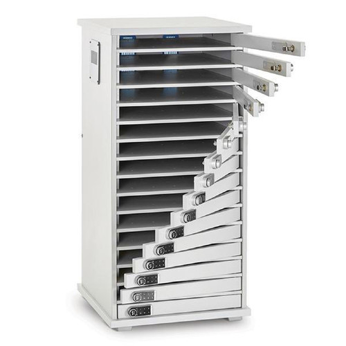 LapCabby Lyte 16 Multi Door 16-Device Static AC Charging Locker for ...