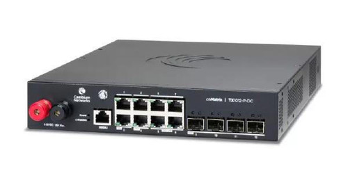Cambium TX1000, 8-Port Gigabit Fully Managed PoE Switch with 8 PoE RJ45 ...