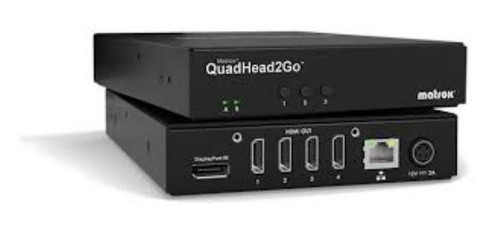 Buy Matrox QuadHead2Go Q185 Multi-Monitor Controller Appliance - 4k ...