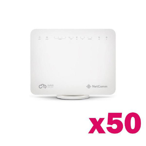 Netcomm NF18MESH CloudMesh Gateway, VDSL2/ADSL2, (Bundle of 50) 2 Year ...