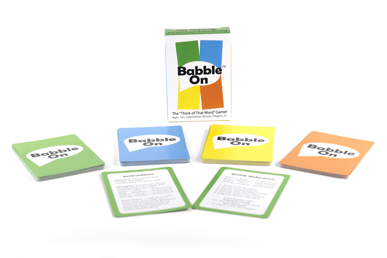 Babble On by Kaiback | The "Think of That Word" Game! - Kaiback Outfitters