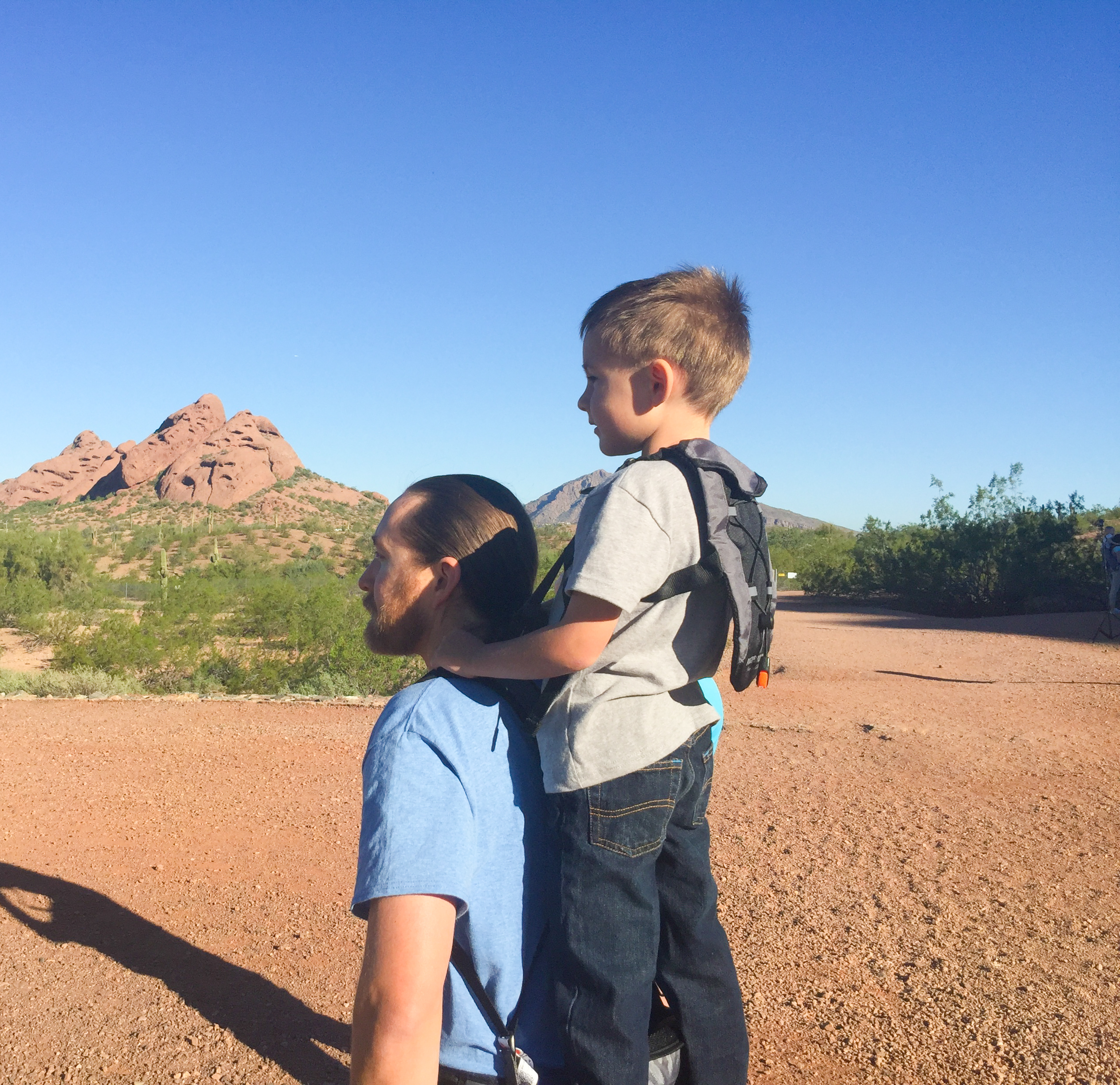 Spring Destinations - Piggyback Rider