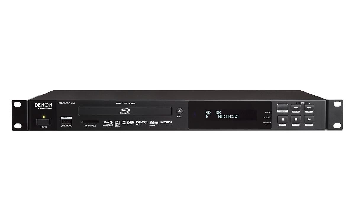 Denon DN-500BD MK2 Professional Series Rackmount Blu-ray Disc Player