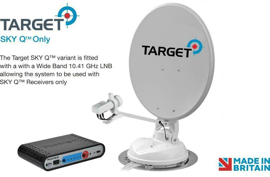 Maxview Target Auto Skew 65 or 85cm Sky Q LNB Automatic Motorhome ...
