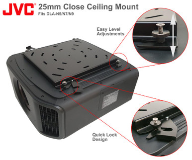 Ultra Close Only 25mm From Ceiling Projector Mount Made For JVC DLA ...