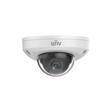 Uniview IPC314SB-ADF28K-I0 LightHunter Mini Dome Camera (4MP, AI, Mic, WDR)