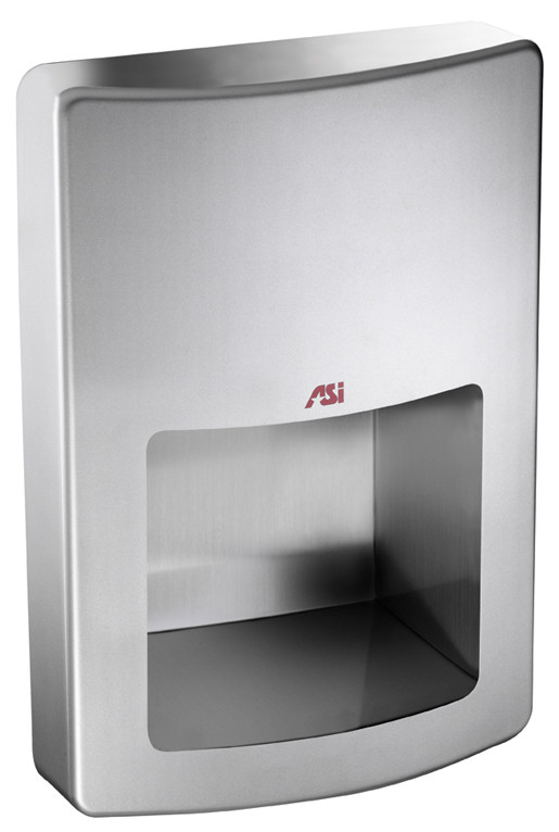 ASI Roval 20199 Semi-Recessed Hand Dryer - Stainless Steel