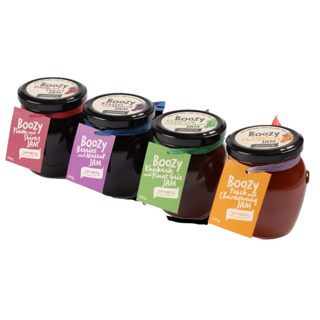 Boozy Jam Peach and Chardonnay - 250g Jamworks