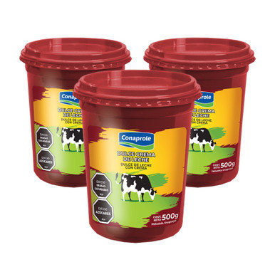 Conaprole Dulce de Leche Clásico con Crema Classic Caramel with Cream ...