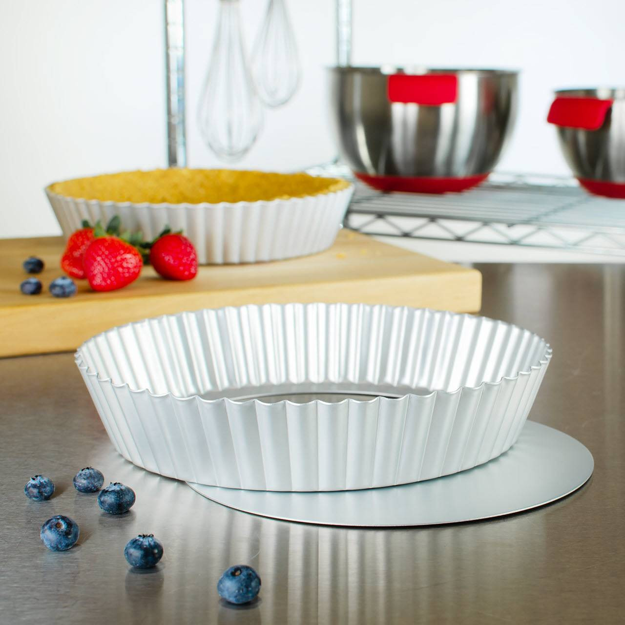 Fat Daddios 10-Inch Tart Pan with Removable Bottom|Shop Now
