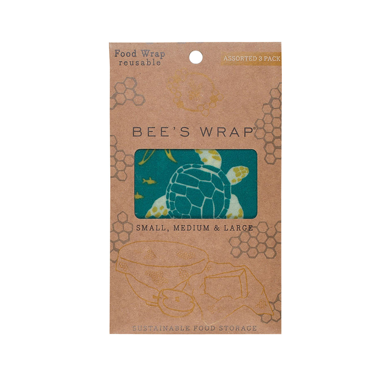 Bee's Wrap Assorted 3 Pack Oceans | Because You Cook
