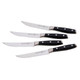 Messermeister Avanta Black Steak Knives Set | BYC