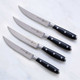 Messermeister Avanta Black Steak Knives Set | BYC