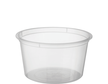 Round Containers C4 (120ml / 4oz) x 100 - Padstow Food Service Distributors