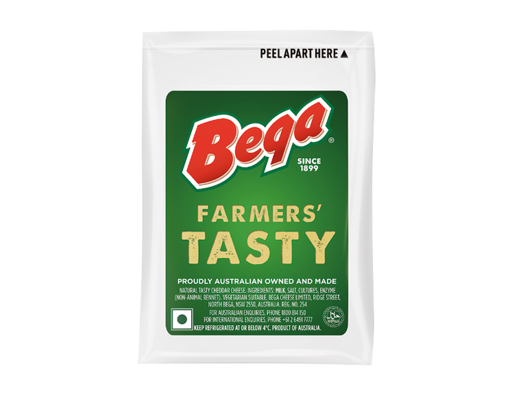 Bega Tasty Cheese Portions 100 Pack | Individually Wrapped