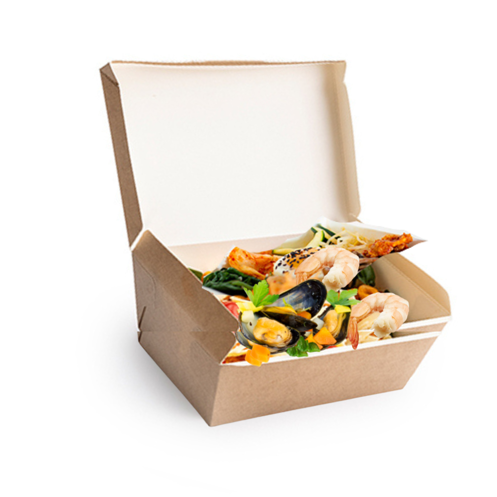 Capri Medium Snack Boxes 50 pack | Carton Discounts Available