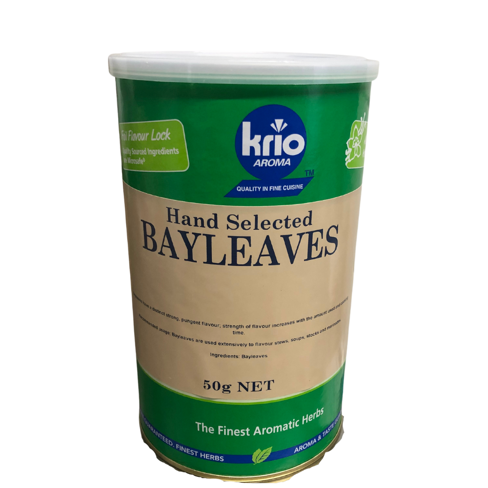 Krio Krush Bay Leaves 50g - Padstow Food Service Distributors