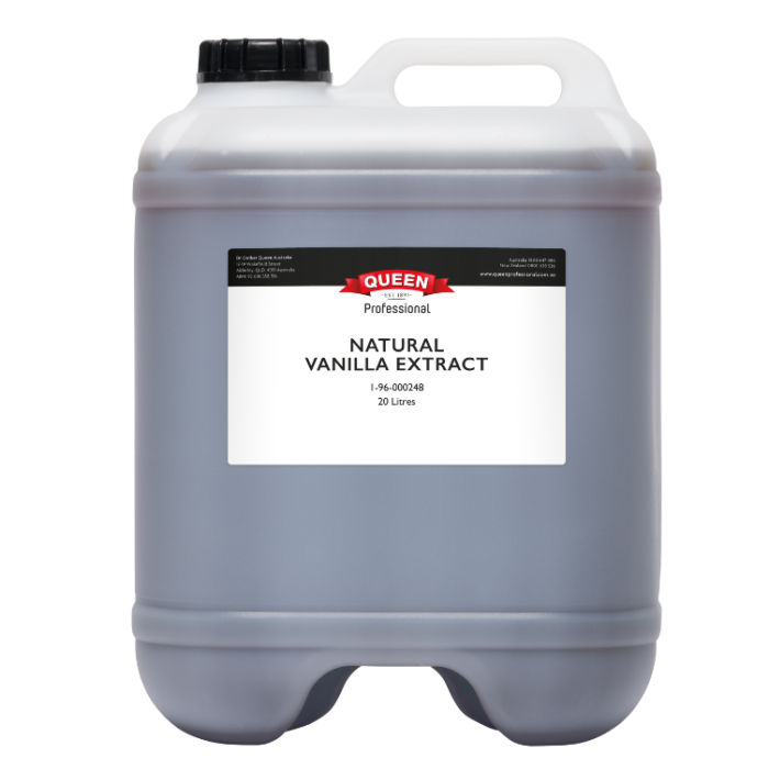 Queen Natural Vanilla Extract 5 Litres - Padstow Food Service Distributors