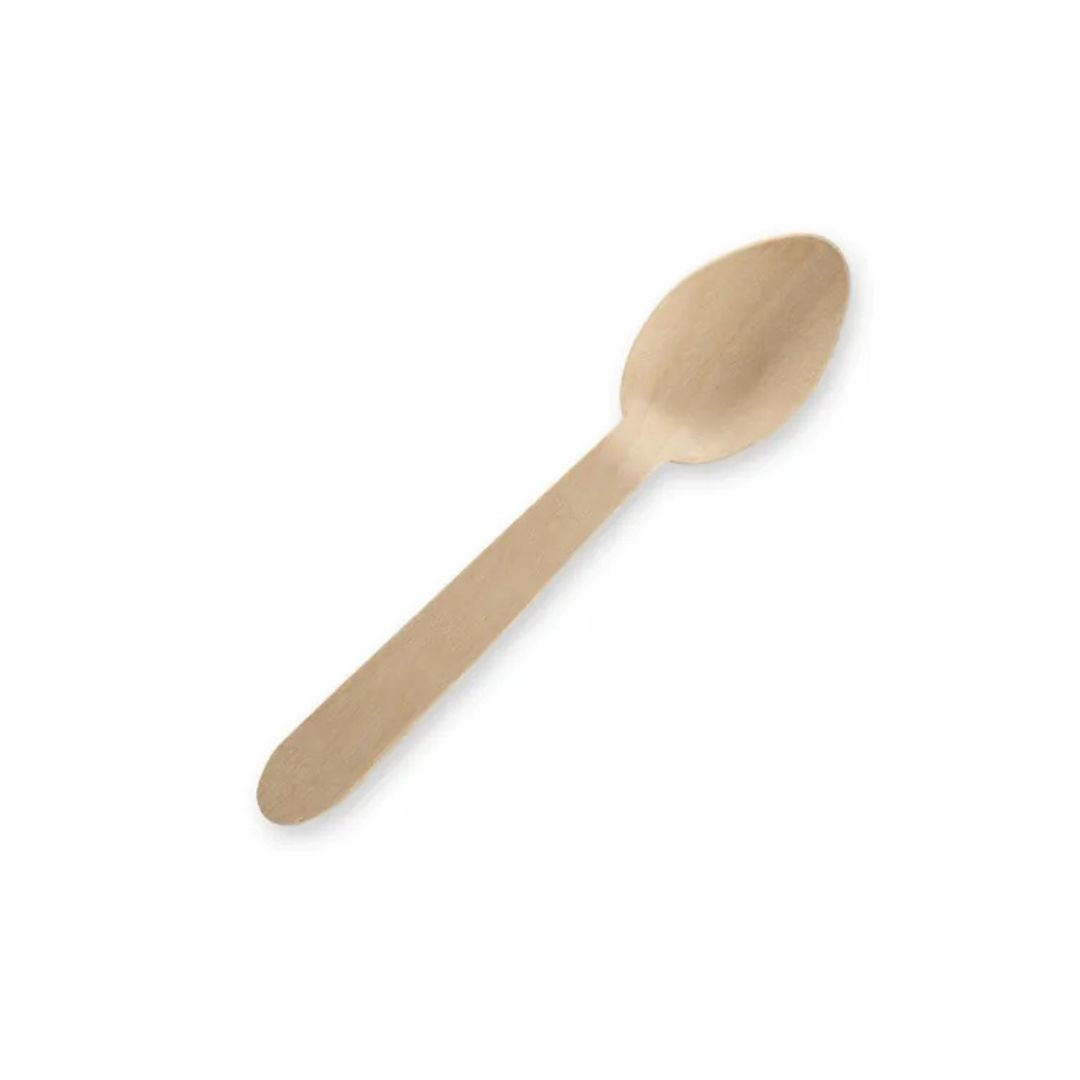 Bulk Wooden Teaspoons 5000 Per Carton - Padstow Food Service Distributors