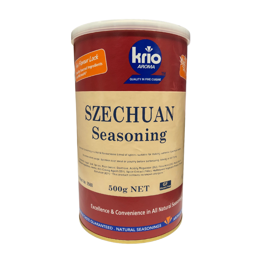 Krio Krush Szechuan Seasoning 500g - Padstow Food Service Distributors