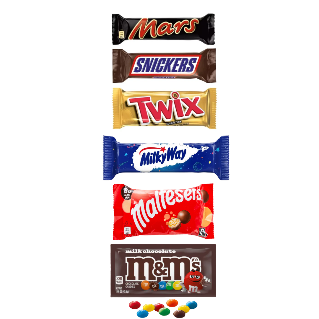 Mars Variety Mix Chocolate Box 116 Pieces