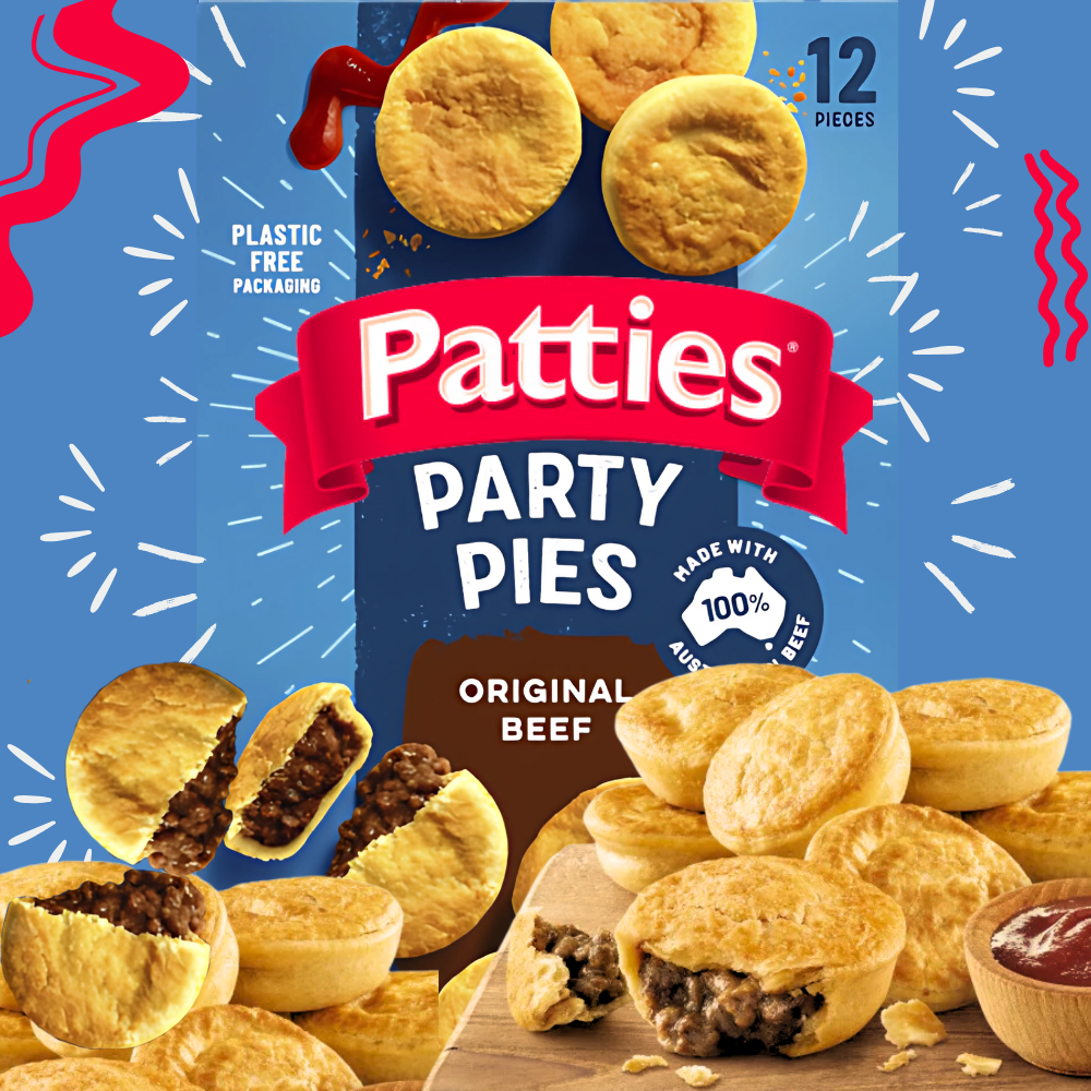 Patties Party Pies 12 Pack - Padstow Food Service Distributors