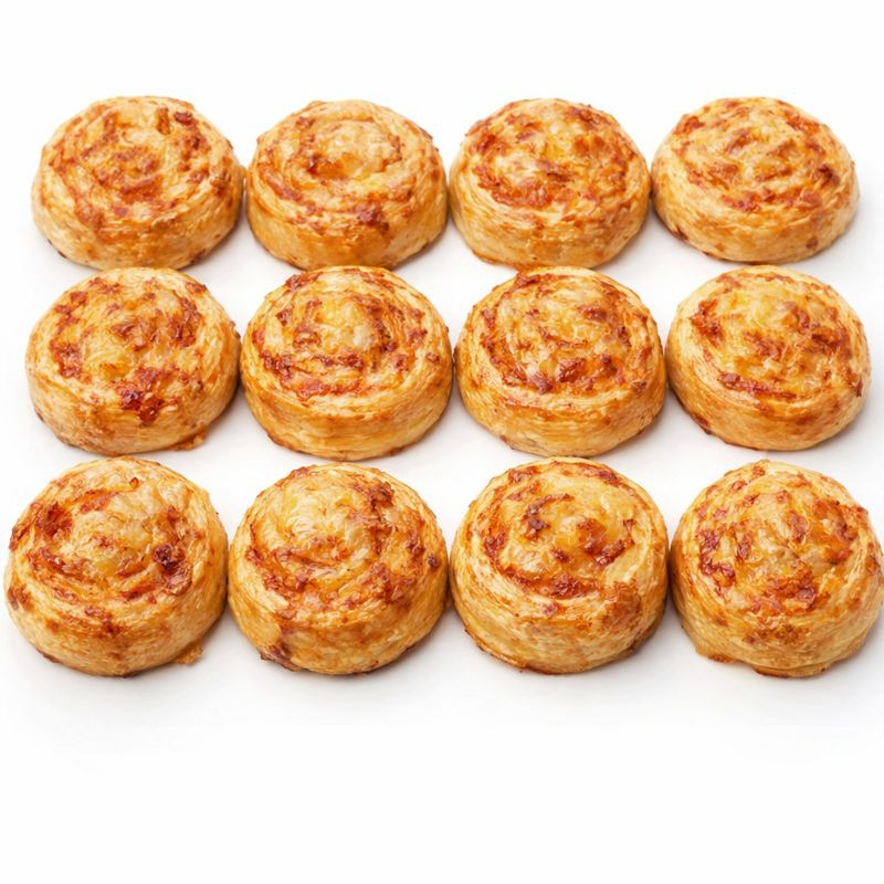 Savoury Cheese & Bacon Swirls 12 pack