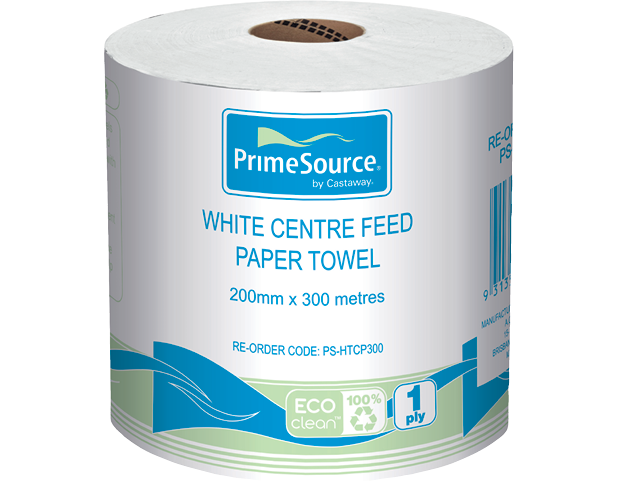 Centre Feed Paper Towel Roll 300 Metres - Padstow Food Service Distributors