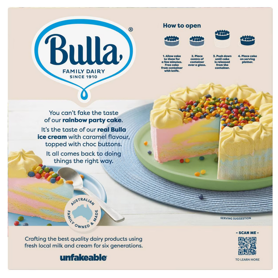 Bulla Ice Cream Party Cups 36 Pack | Delivery Available