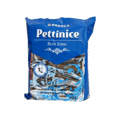 Bakels Blue Ready To Roll Pettinice Fondant Cake Icing 750g