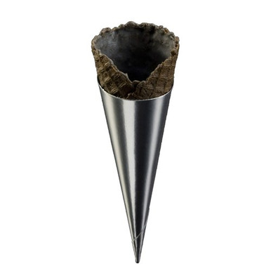 La Rose Black Charcoal Cones 8cm x 83 Per Box - Padstow Food Service ...